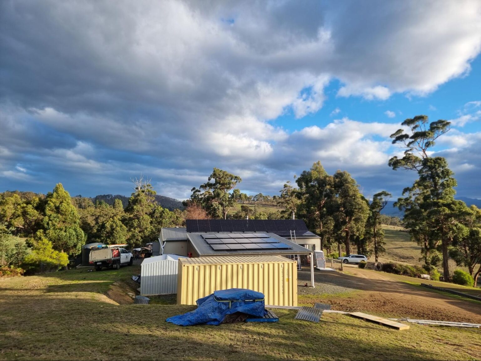 Case Study: Off-Grid Solar System in Rural Tasmania - Solar, Heat Pump, Off-Grid Solutions ...